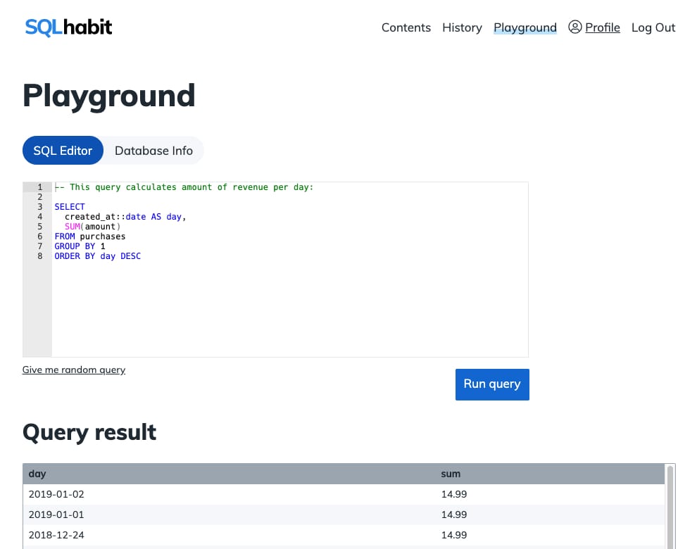 Sql Habit Practical Sql Course For Product Managers Marketers