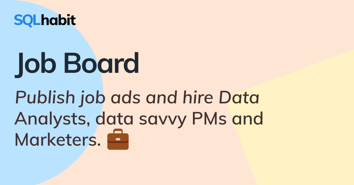 SQL Habit | Job Board